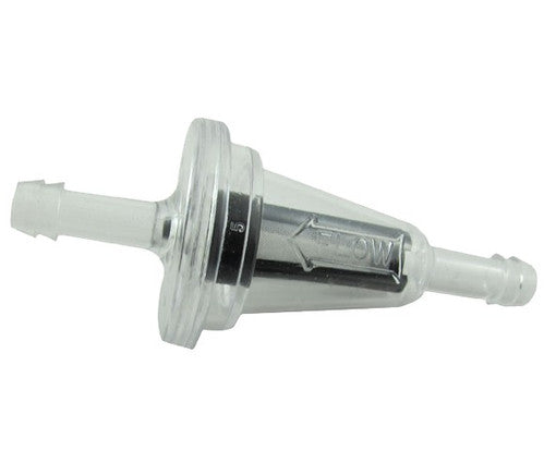 INLINE FUEL FILTER CLEAR - CONED – Kartbay